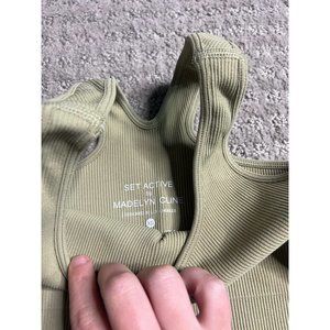 SET Active | Tops | Set Active By Mc Maddie Box Bra In Sea Grass Xs ...